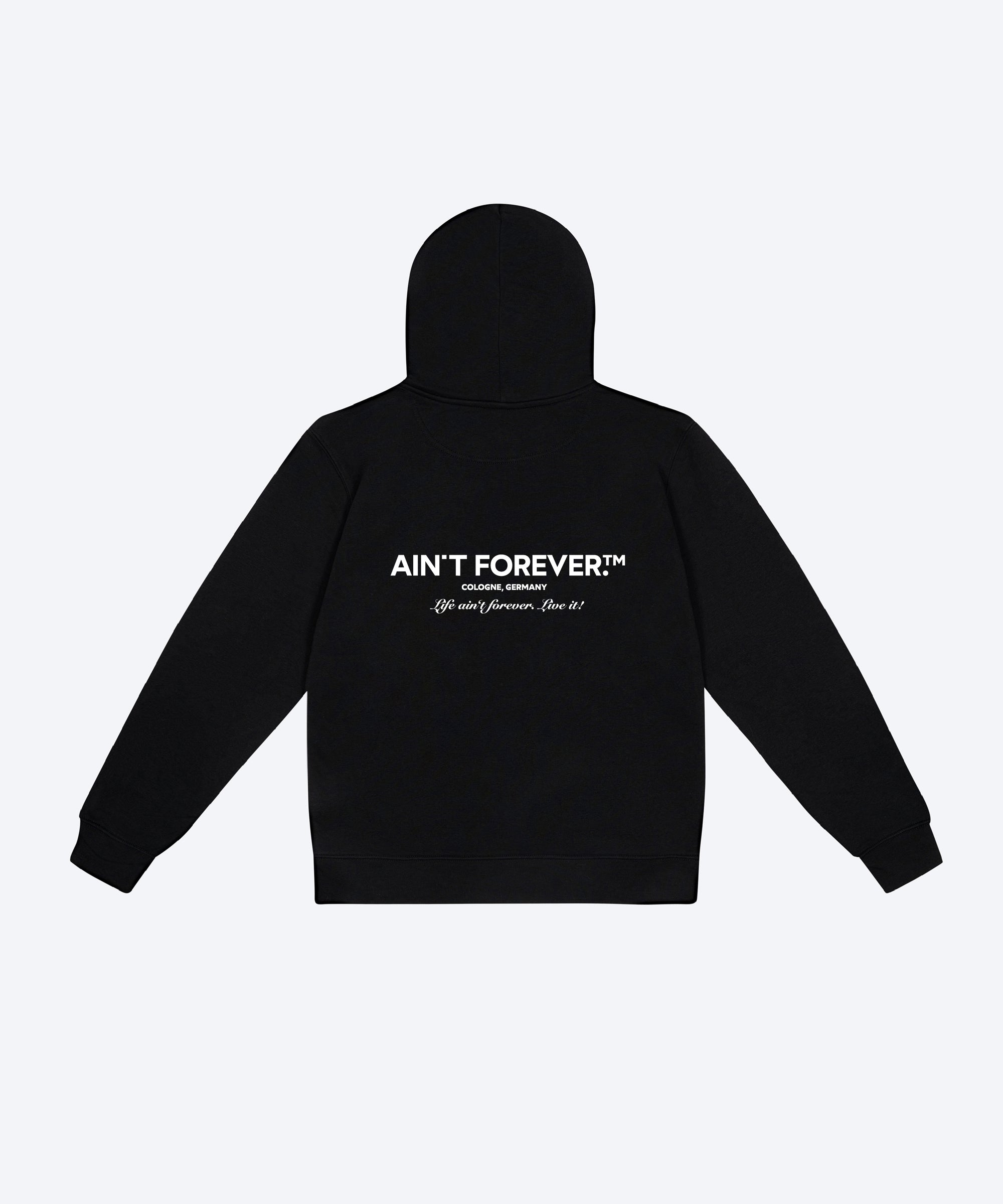 THE LIVE IT! HOODIE (BLACK / WHITE)